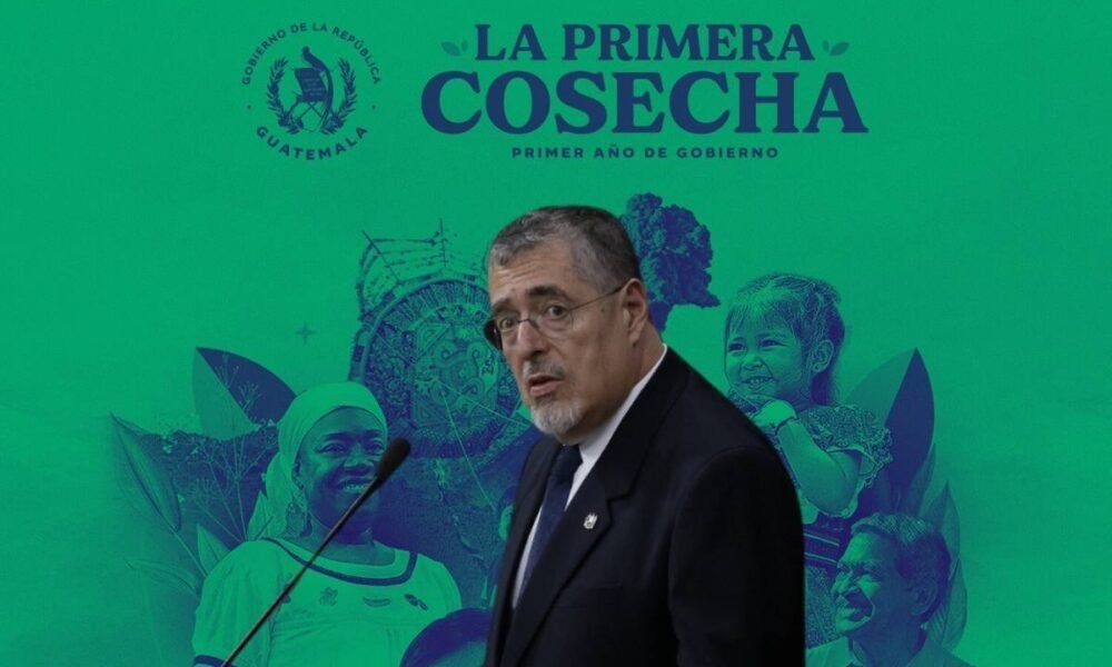 Bernardo Arévalo presenta su primer informe de gobierno
